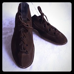 Vintage | Shoes | Vintage Suede Leather Lace Up Shoes | Poshmark